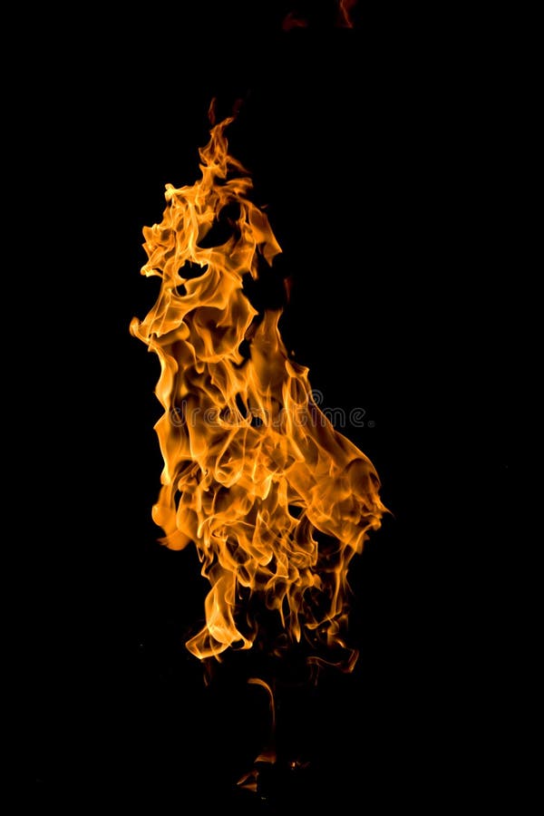 Flame stock photo. Image of abstract, campfire, burn, smolder - 5105984