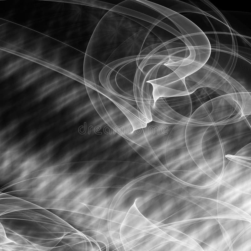 Flame Art Monochrome Graphic Headers Backdrop Stock Illustration ...