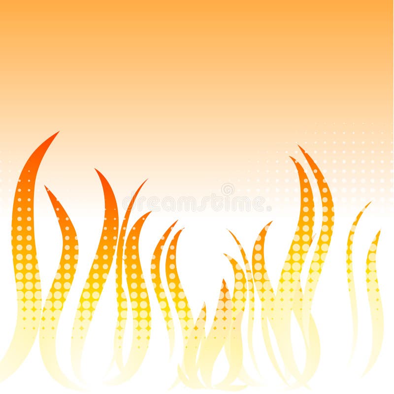 Flames-Vector stock vector. Illustration of vector, canvas - 4177500