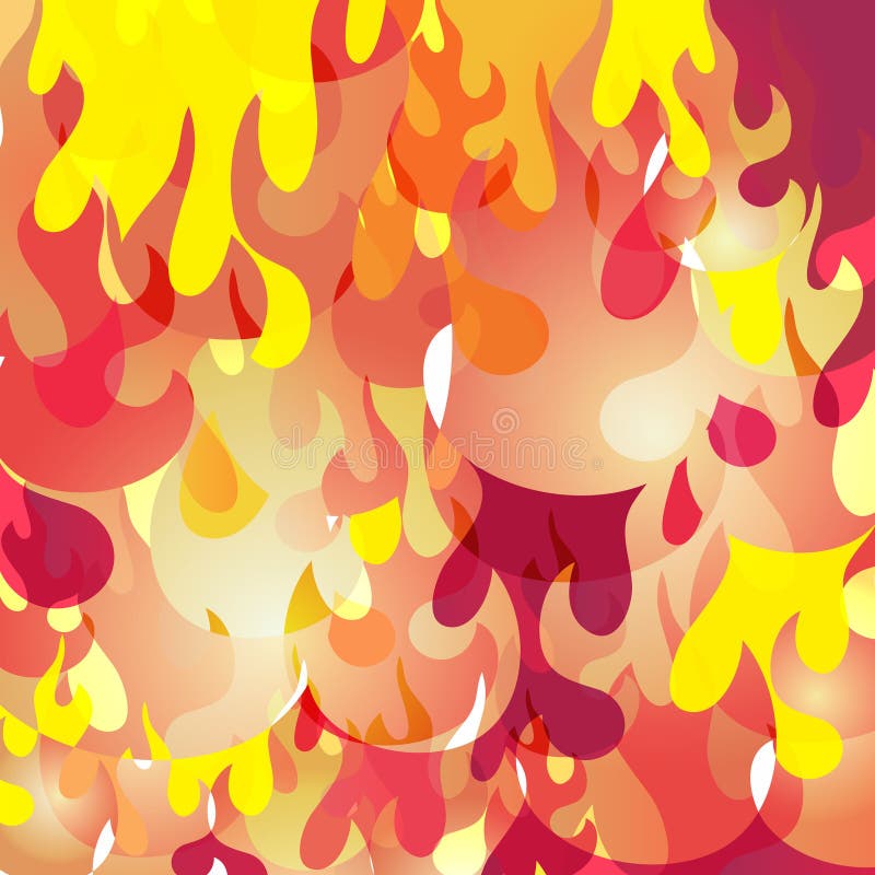 Flame background pattern 2 stock illustration. Illustration of burning ...