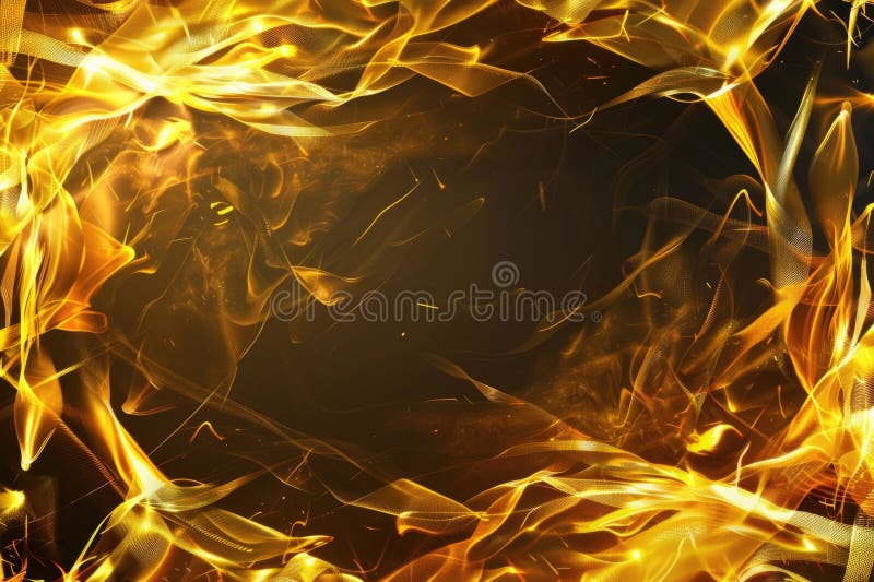 A Flame Burning Bright Against a Dark Backdrop Stock Image - Image of ...