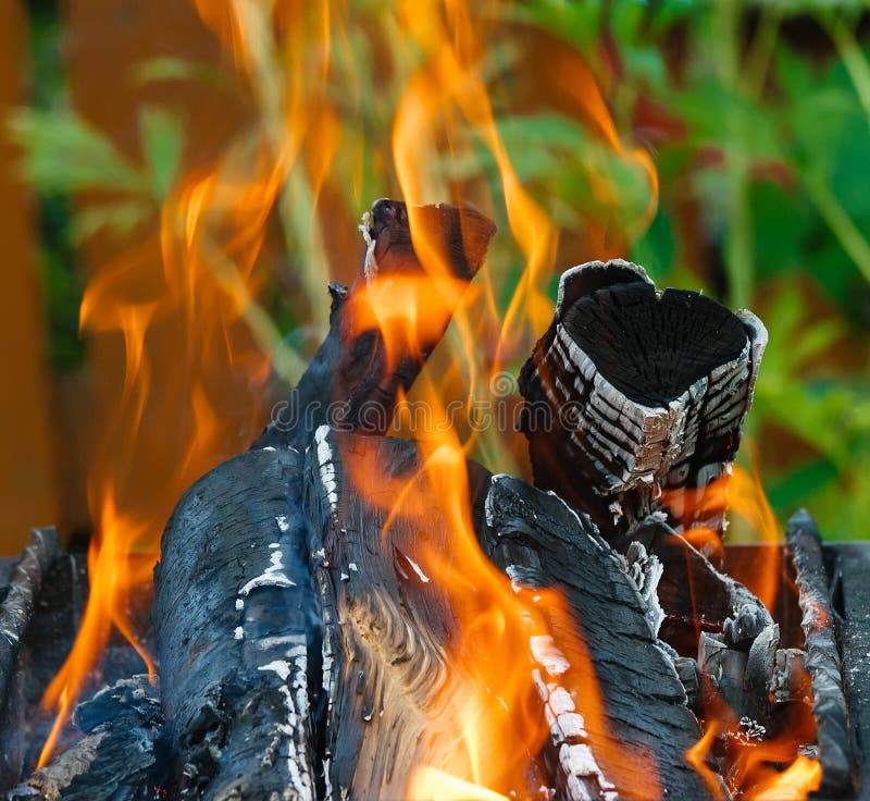 Flame of a burning fire stock photo. Image of bright - 27659746