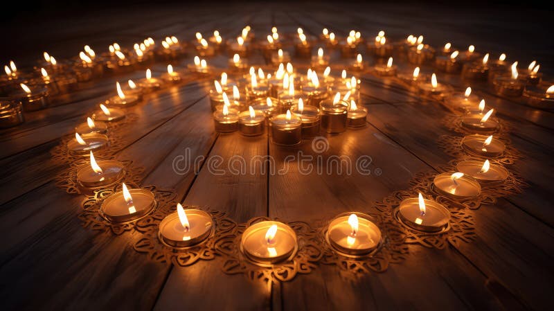 Flame candle fire stock illustration. Illustration of illuminate ...
