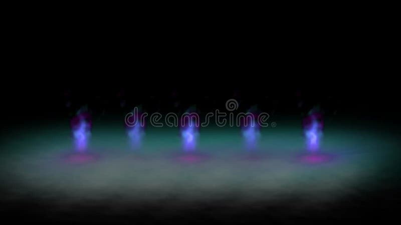 Flame Color Particle Animation Motion Graphics Stock Footage - Video of ...