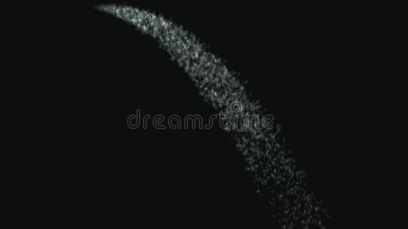 Flame Color Particle Animation Motion Graphics Stock Video - Video of ...