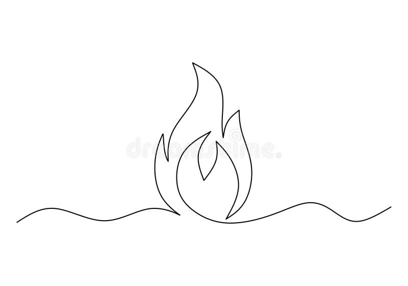 Line Fire Icon Stock Illustrations – 140,348 Line Fire Icon Stock ...
