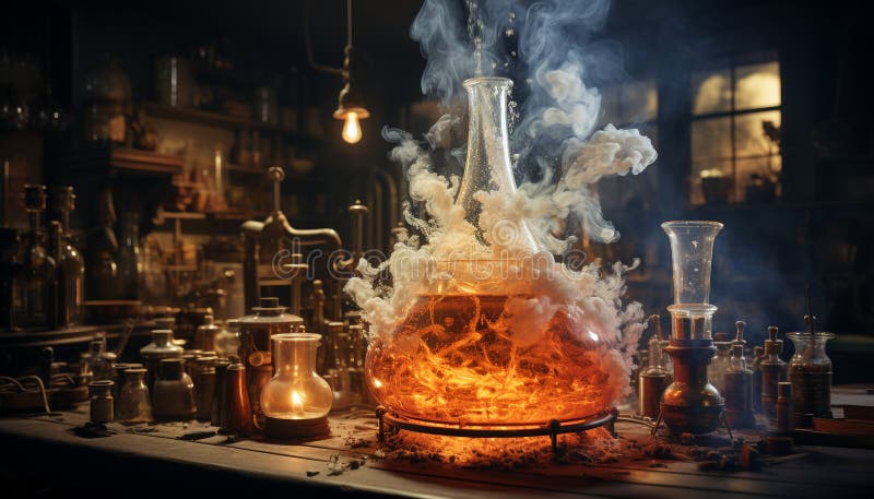 Flame Dances, Science Smokes, Physical Structure Reveals Chemistry Fire ...