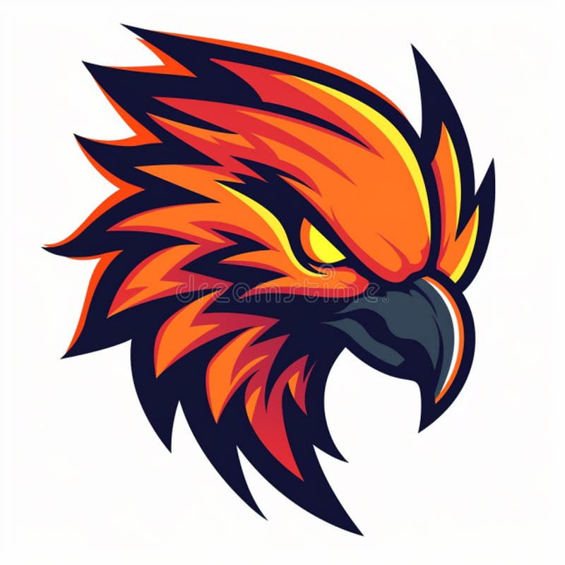 Flame Art Eagle Stock Illustrations – 3,156 Flame Art Eagle Stock ...