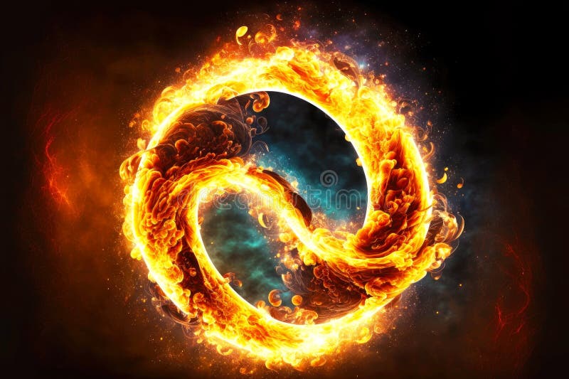 Fire Infinity Symbol Stock Illustrations – 880 Fire Infinity Symbol ...