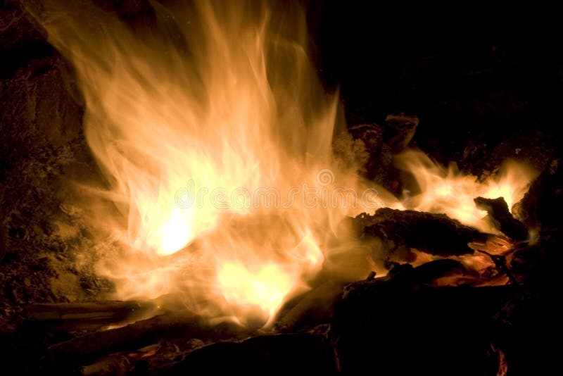 Flame of fire stock photo. Image of explosive, ignition - 1466188