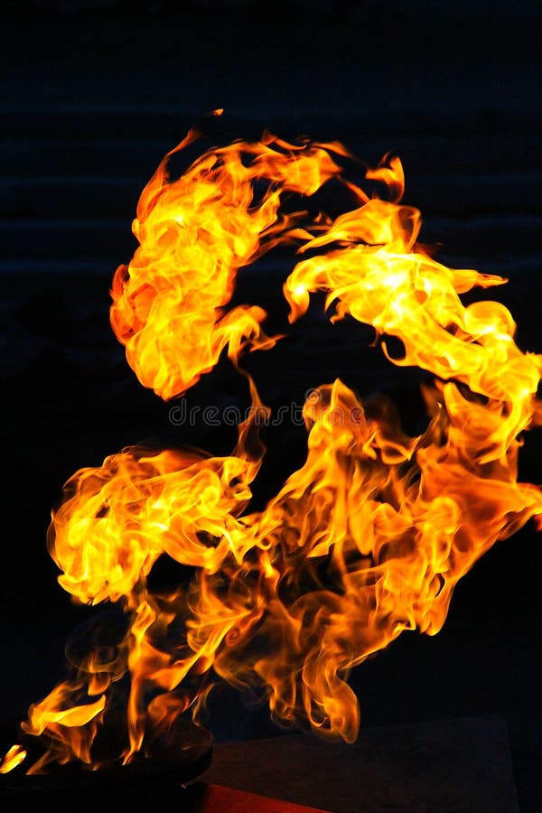 Flame, fire, blaze stock photo. Image of unique, heat - 53841472