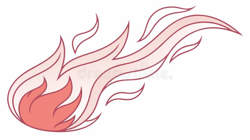 Flame Fire Burning Energy Heat, Vector Design Generative AI Stock ...