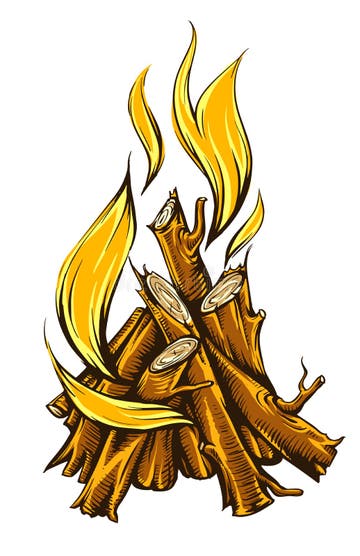 Firewood Outline Stock Illustrations – 7,857 Firewood Outline Stock ...