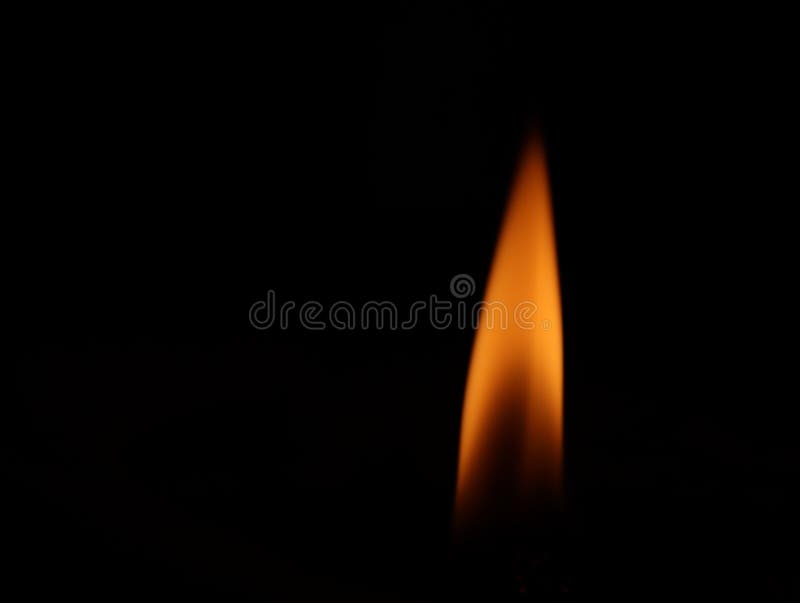 Flame Fire Candle Light Tranquility Relaxation Peace Stock Image ...