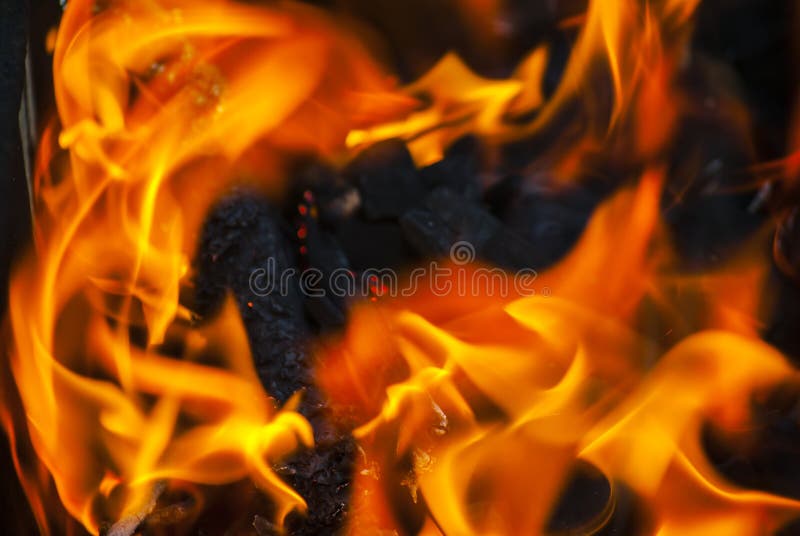 Flame stock image. Image of glowing, burnt, outdoor, light - 38986471