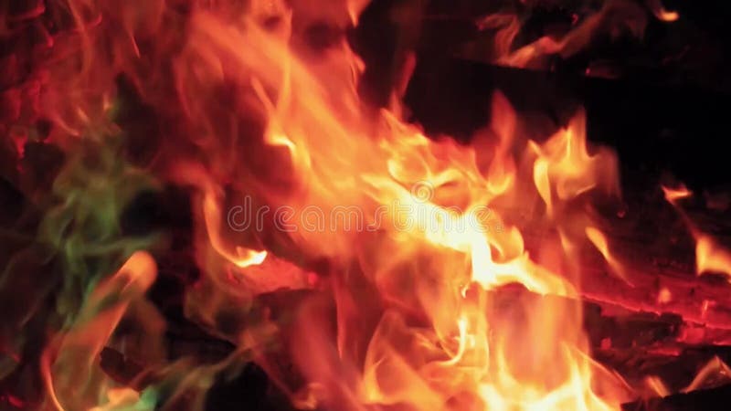Flame fire stock video. Video of orange, nature, flame - 276534351