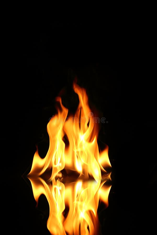 Flame of fire stock photo. Image of black, fireside, colorful - 41790080