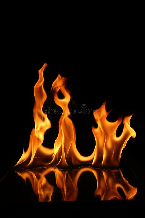 Flame of fire stock photo. Image of black, fireside, colorful - 41790080