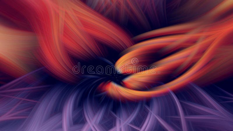 Flame Fractal Background Fire Orange. Light Stock Illustration ...