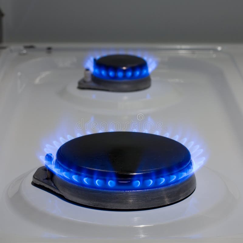 Flame Of Gas Picture. Image: 8116847