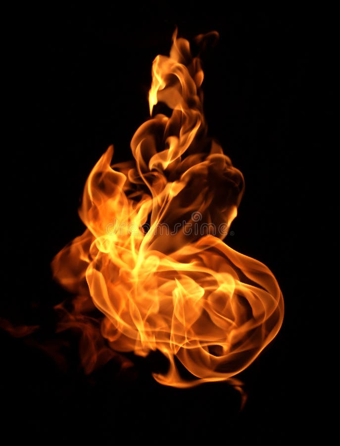 Flame Heat Fire Abstract Background Stock Image - Image of glow, hell ...
