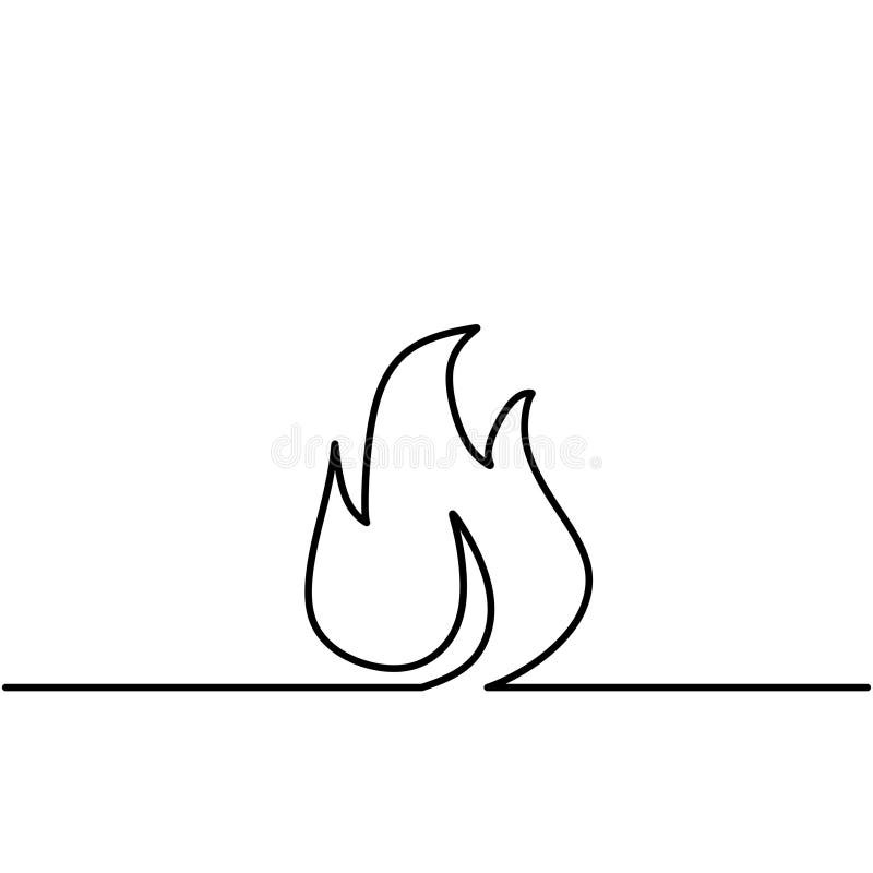 Flame Icon Line Drawing Stock Illustrations – 6,220 Flame Icon Line ...