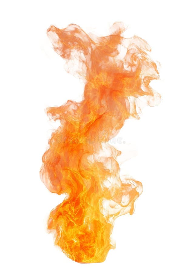 Vertical Fire Extinguisher. Color Red. Isolated on Blue Background ...