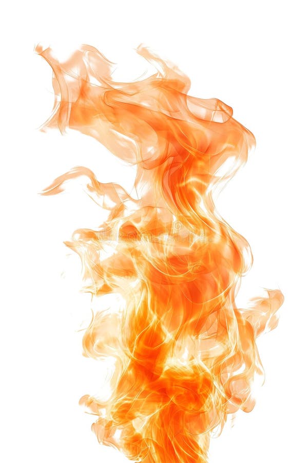 Vertical Fire Extinguisher. Color Red. Isolated on Blue Background ...