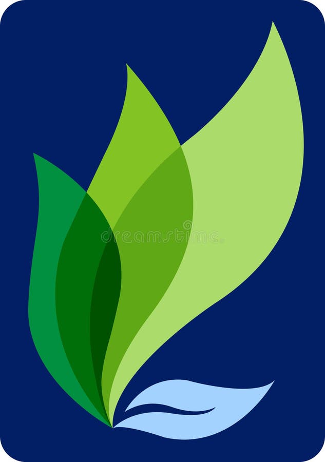 Blue flame logo stock vector. Illustration of conceptual - 23588881