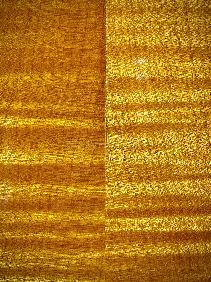 Lemon Yellow Flame Maple Grain. Background or Texture Stock Photo ...