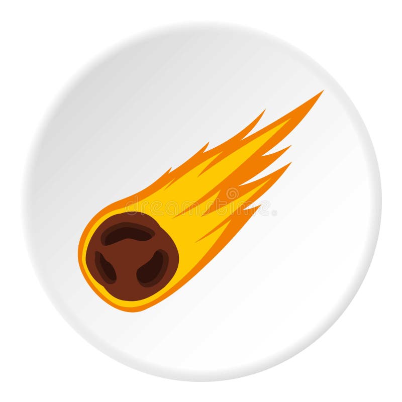 Flame Meteorite Icon, Cartoon Style Stock Vector - Illustration of ... Flame Meteorite Icon, Cartoon Style Stock Vector - Illustration of ...