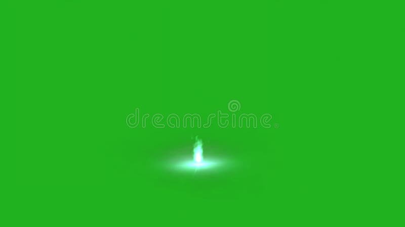 Flame on Mist Green Screen Motion Graphics Stock Footage - Video of ...