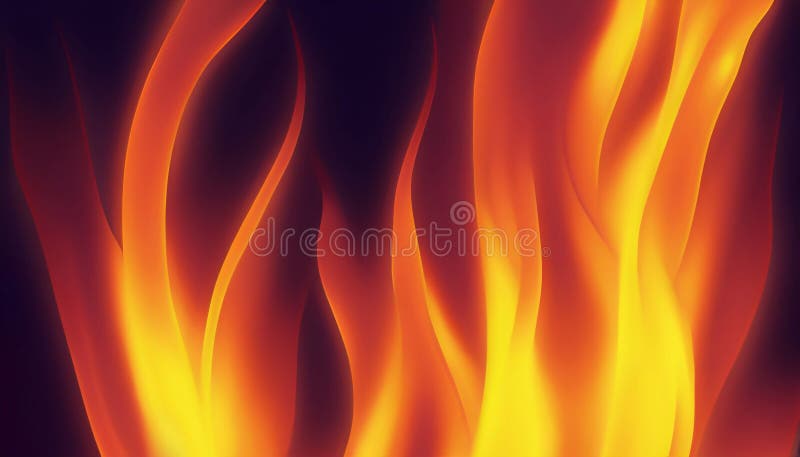 Flame Motion on Abstract Background. Red Fire Texture, Orange Burn ...