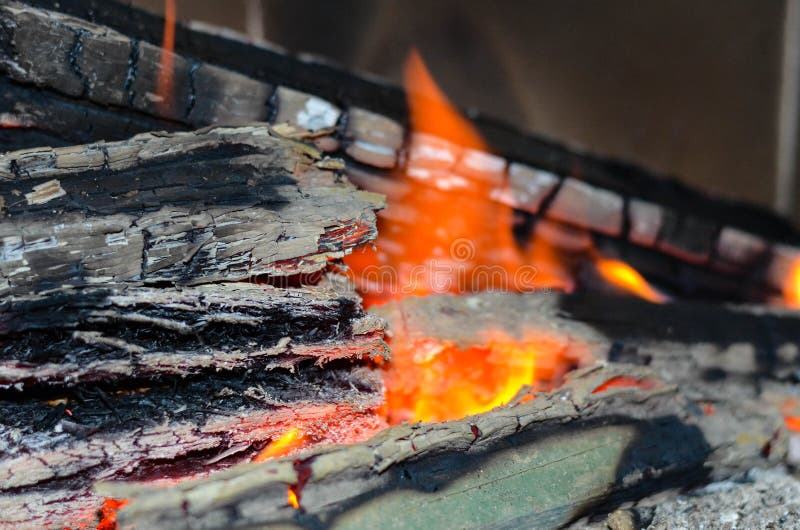 Flame stock image. Image of burn, flame, real, wood, fire - 48625325