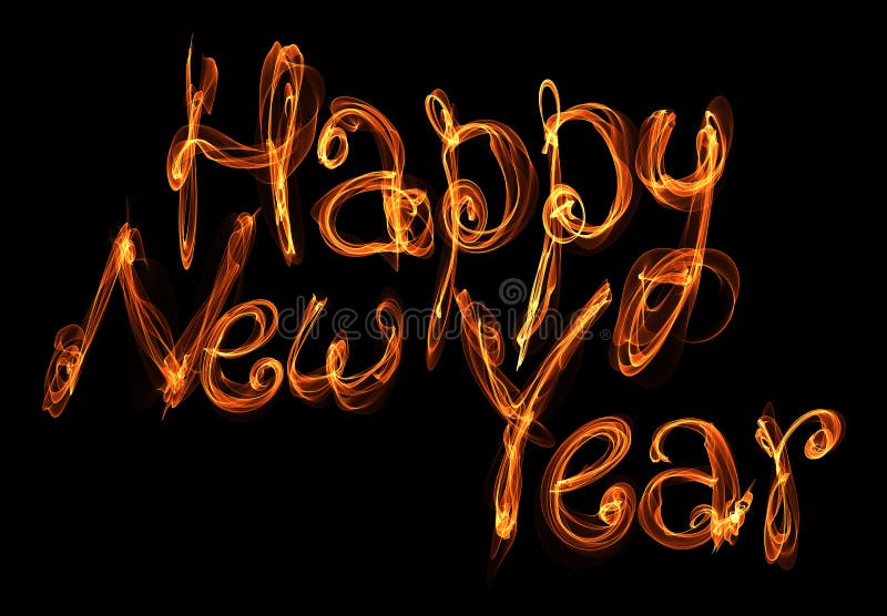 Happy New Year stock illustration. Illustration of colorful - 36311992