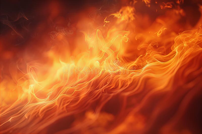 Flame Texture, Fire Background, Orange Color, Closeup, Hyperrealistic ...
