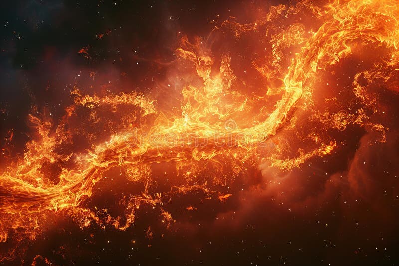 Texture Fire Bonfire Coal. Smoldering Fire, Firewood.Generative AI ...