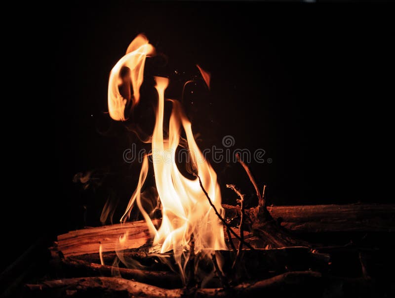 Flame Texture of Fire in the Fireplace for Graphic Resources Stock ...