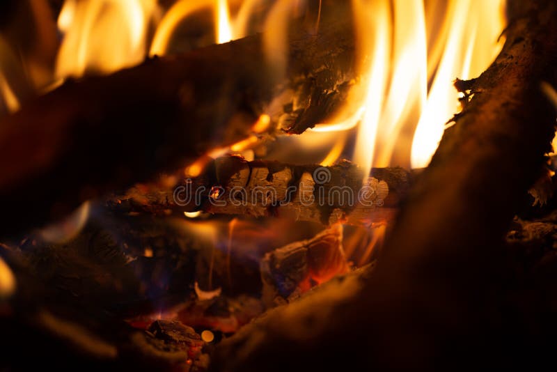 Flame Texture of Fire in the Fireplace for Graphic Resources Stock ...