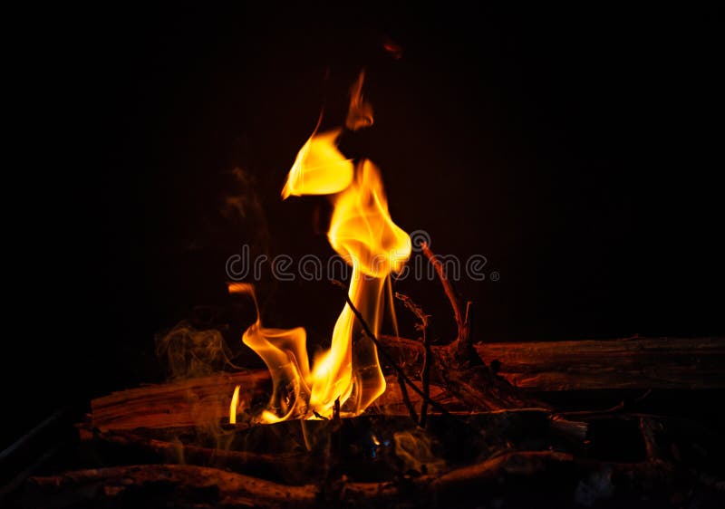 Flame Texture of Fire in the Fireplace for Graphic Resources Stock ...