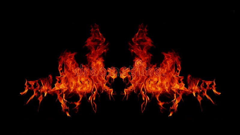 Flame Flame Texture for Strange Shape Fire. Stock Illustration ...