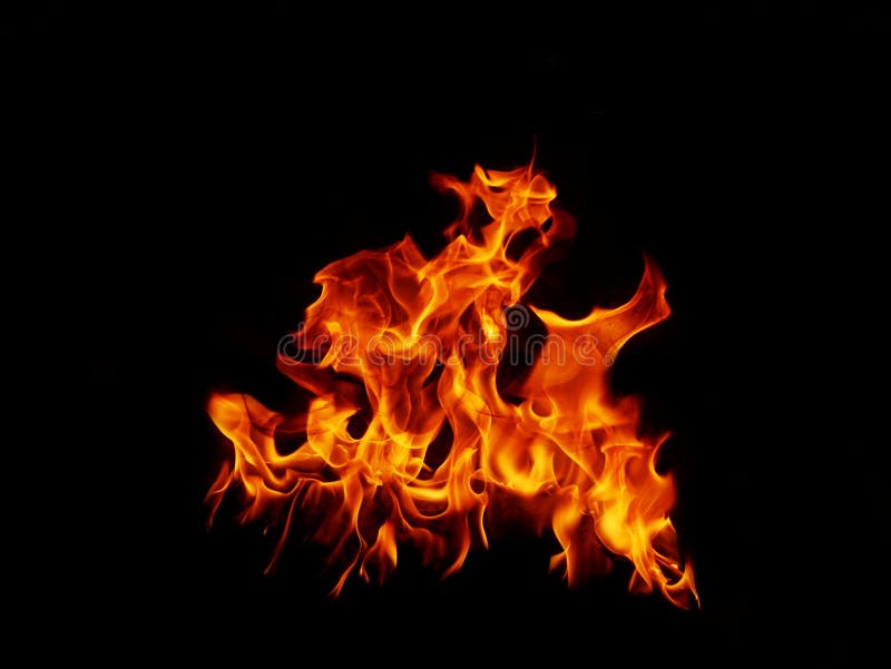 Flame Flame Texture for Strange Shape Fire Background Flame Meat that ...