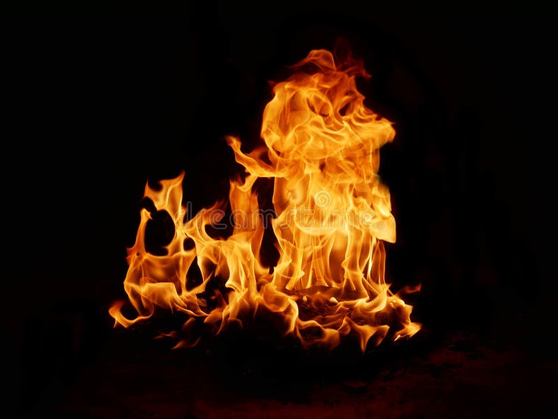 Flame Flame Texture for Strange Shape Fire Background Flame Meat that ...