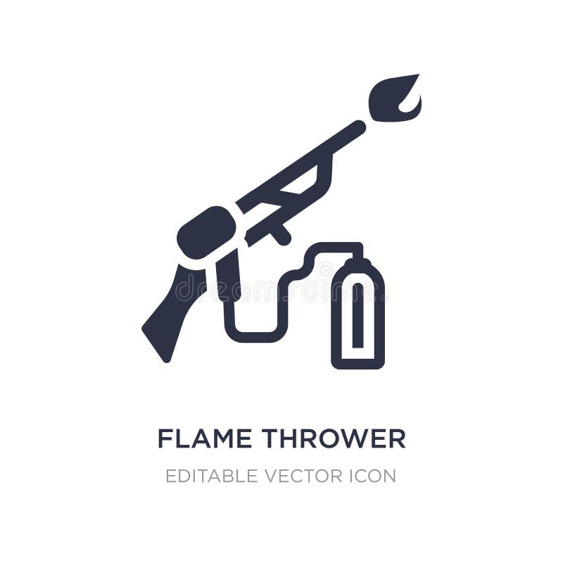 Flamethrower Gun Drawing
