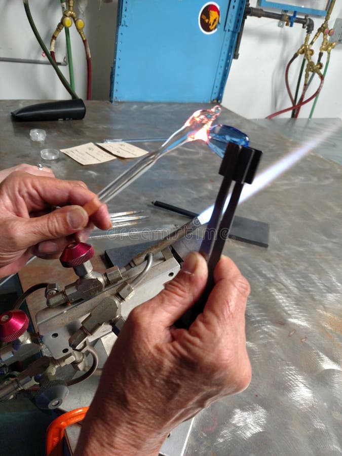 Flame Torch Artisan Working Editorial Stock Photo - Image of artisan ...