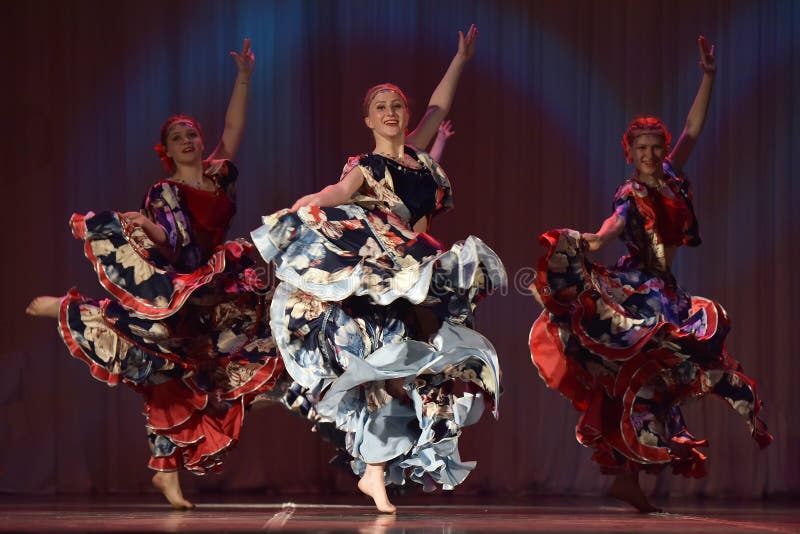 Flamenco dance editorial photography. Image of flare - 81044412