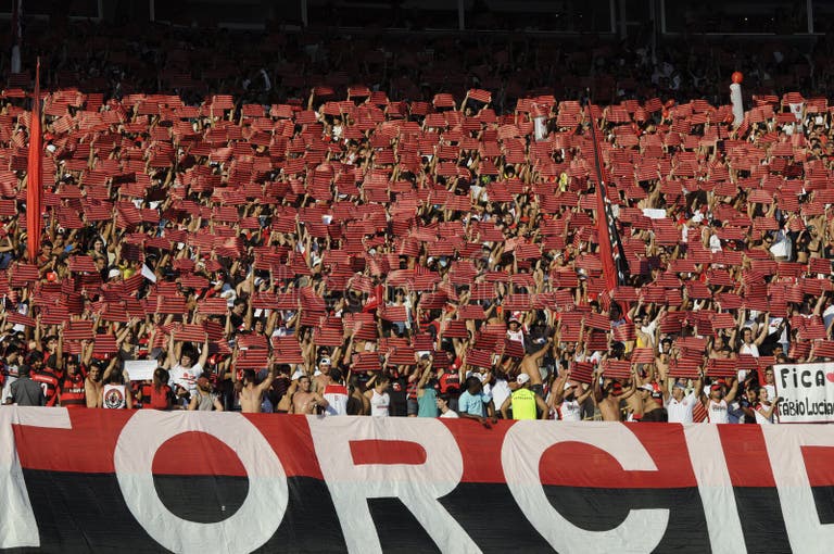 Flamengo vs Botafogo editorial photo. Image of game, jogo - 9037521