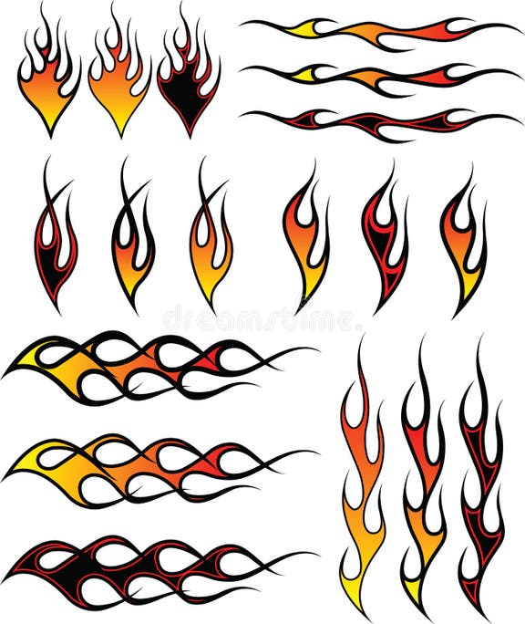 Hot Rod Flames Stock Illustrations – 1,341 Hot Rod Flames Stock ...