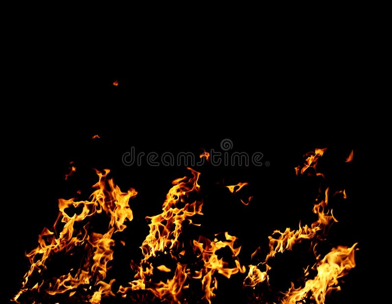 Individual flames stock image. Image of flare, decorative - 3322173