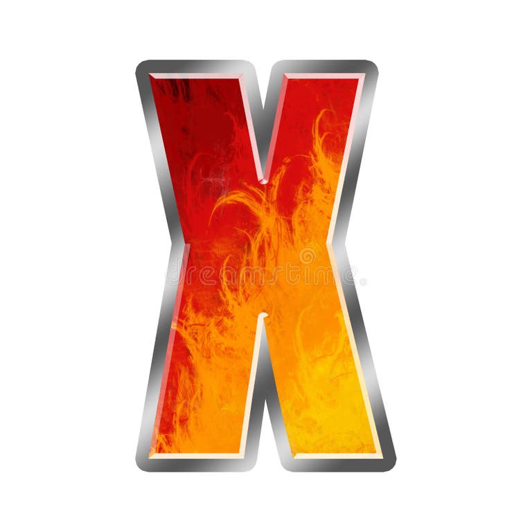 Fire Alphabet X Stock Illustrations – 221 Fire Alphabet X Stock ...
